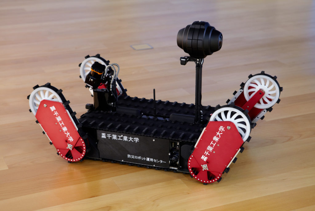 Disaster Response Robot | Chiba Institute of Technology Tokyo Skytee ...